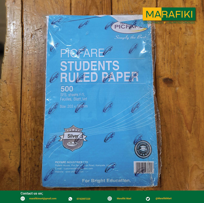 PICFARE RULED PAPERS – Marafiki Mart