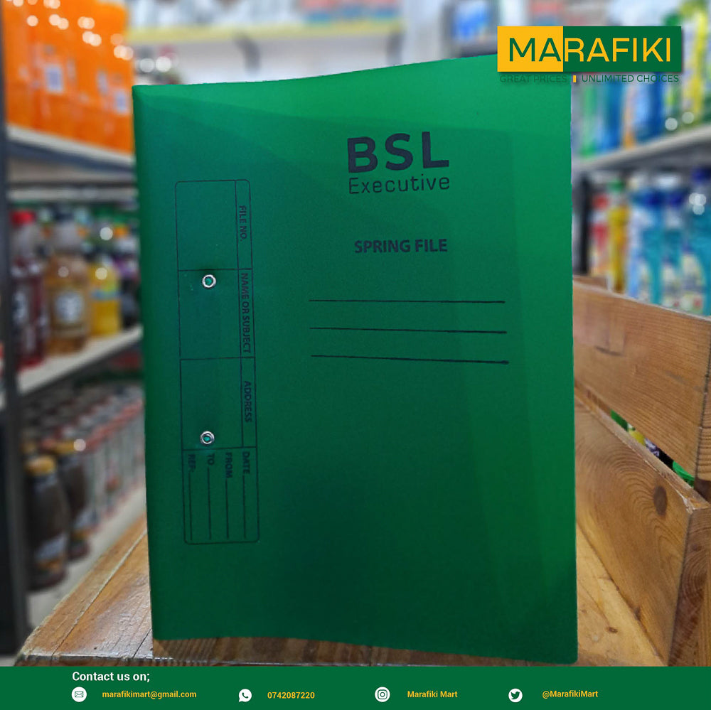 BSL EXECUTIVE SPRING FILE – Marafiki Mart