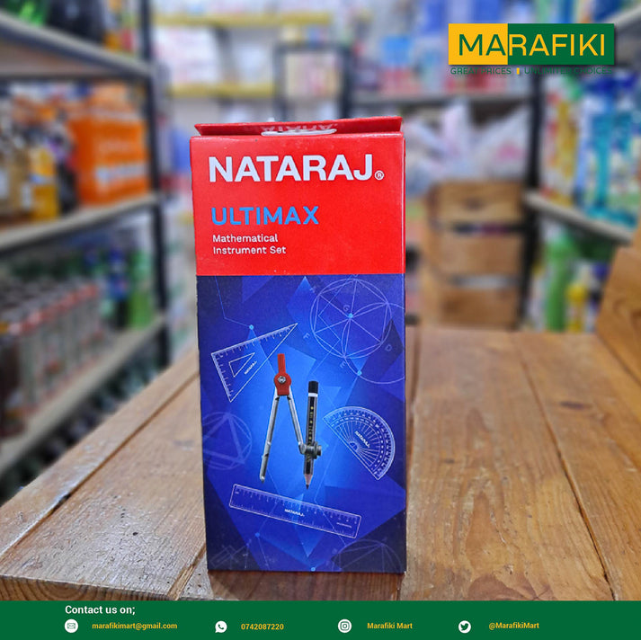 NATARAJ ULTIMAX MATHEMATICAL SET – Marafiki Mart