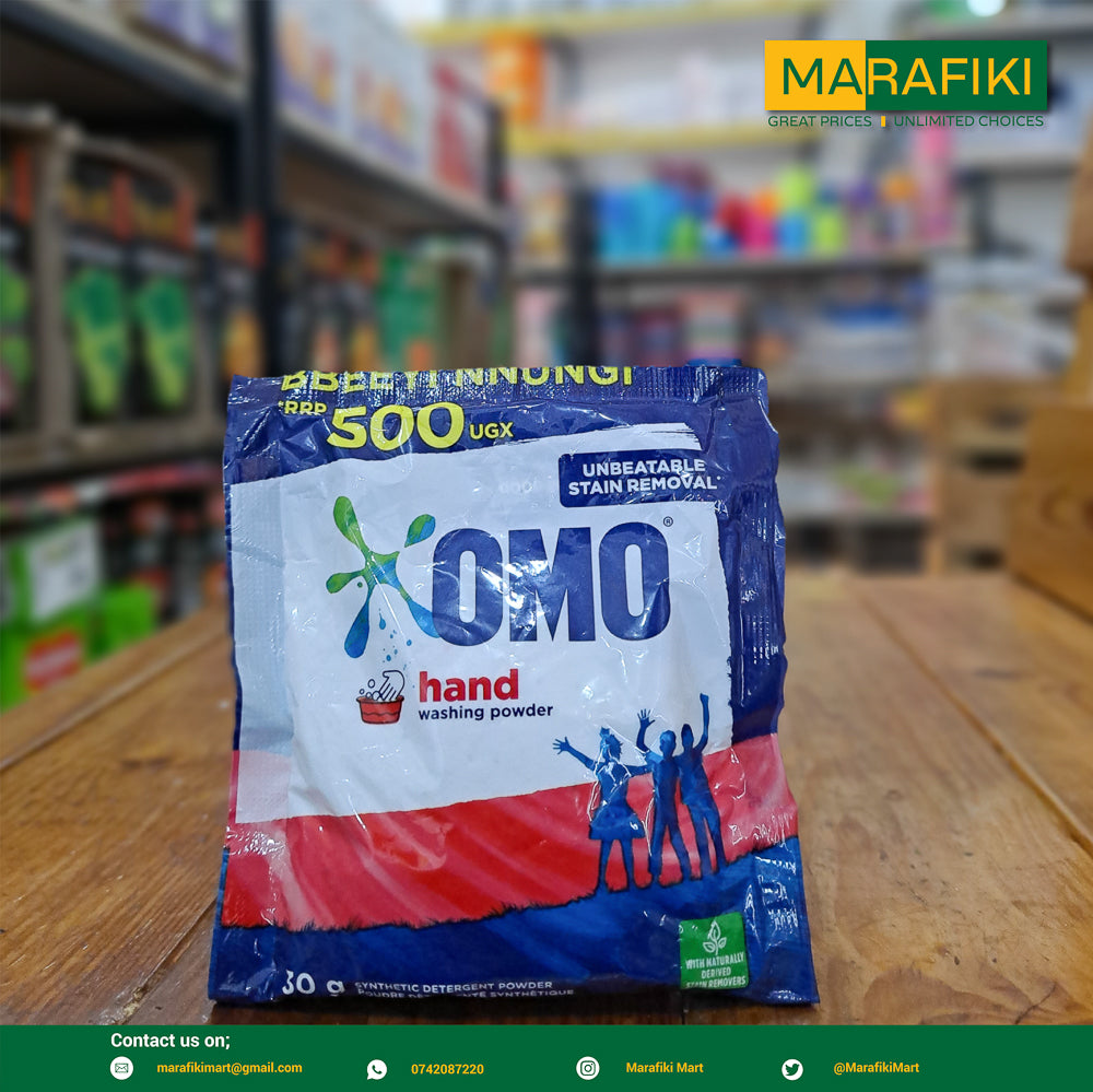 OMO HAND WASHING POWDER 30G – Marafiki Mart