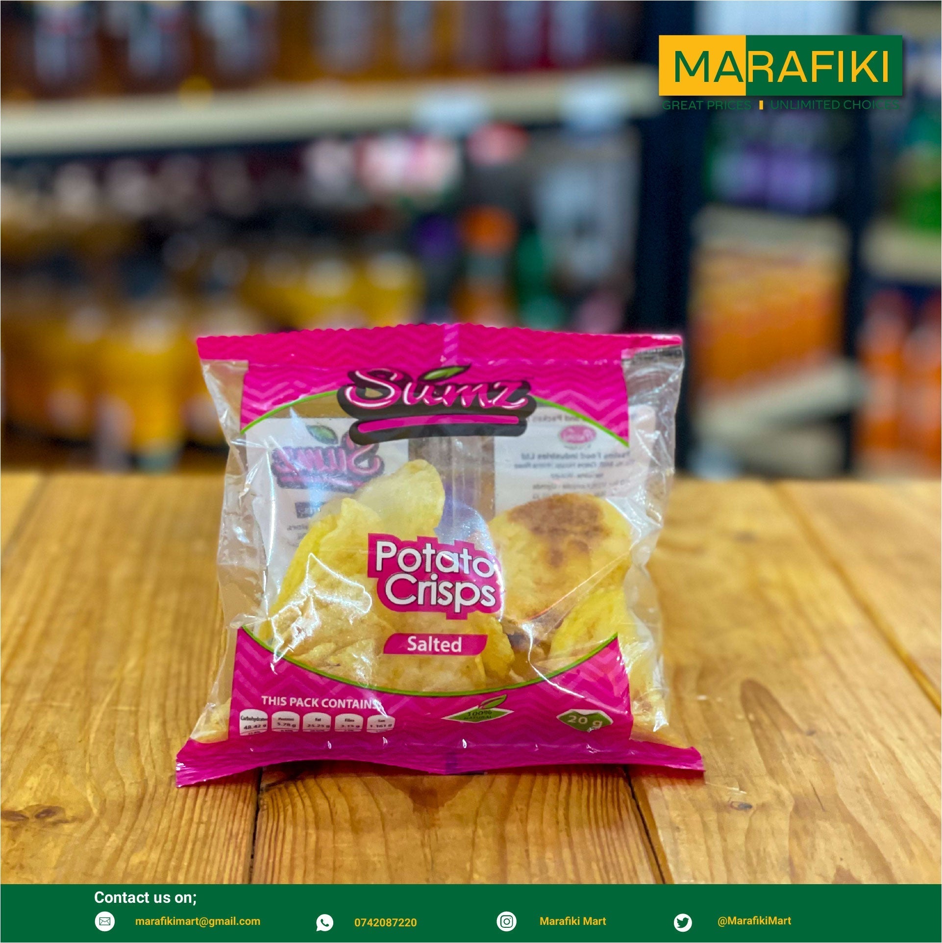SUMZ POTATO CRISPS 15G – Marafiki Mart