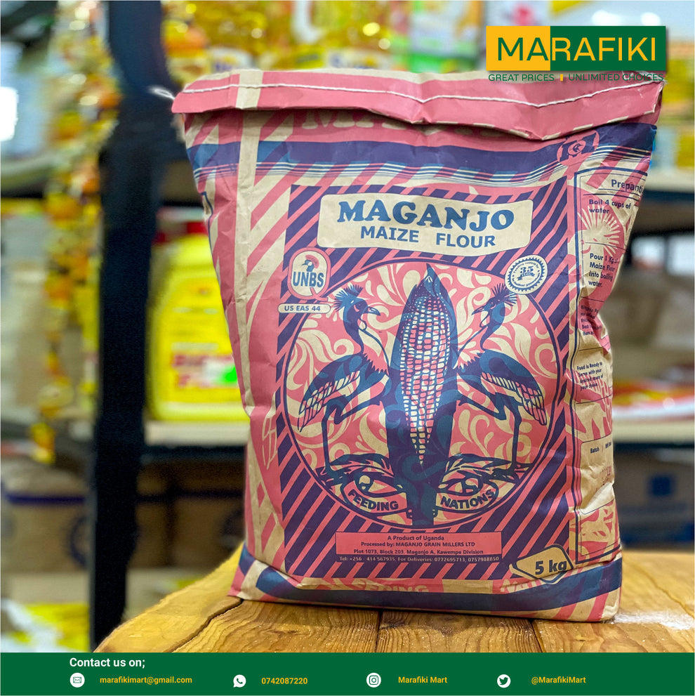 MAGANJO MAIZE FLOUR 5KGS – Marafiki Mart